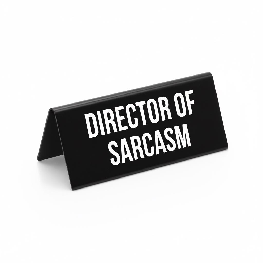 Funny Desk Signs - Gifts for Coworkers- Boss Signs - Etsy