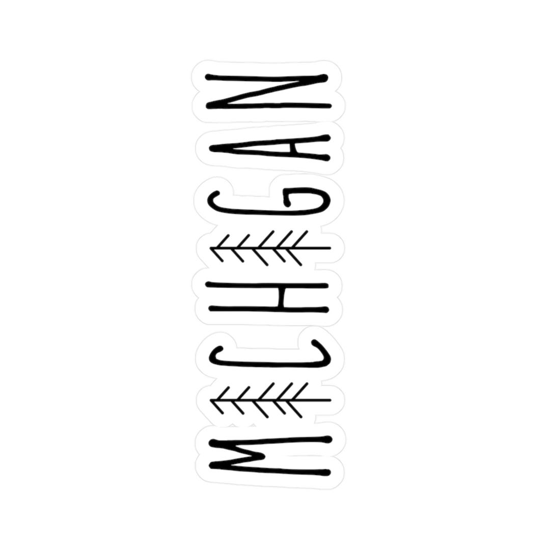 Michigan Vinyl Decal - Etsy