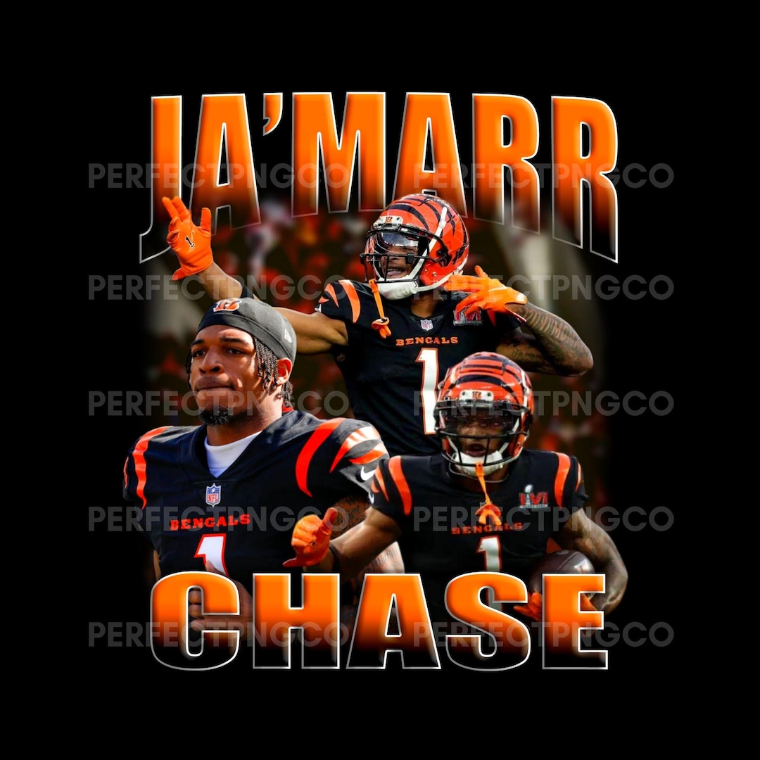 Jamarr Chase T Shirt Design PNG Instant Download 300 Dpi - Etsy