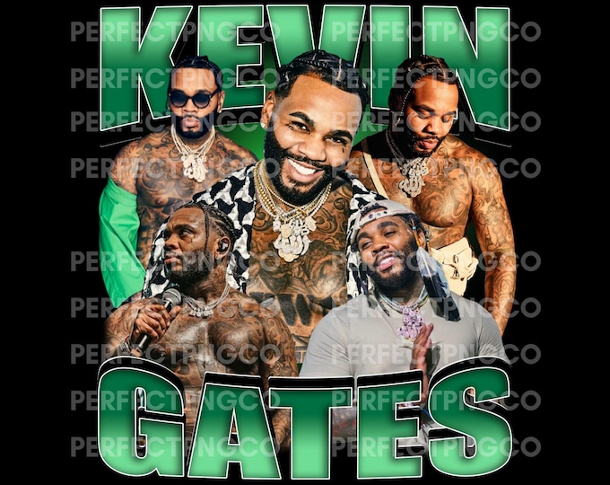 Kevin Gates Concert T-shirt Design - Etsy Canada