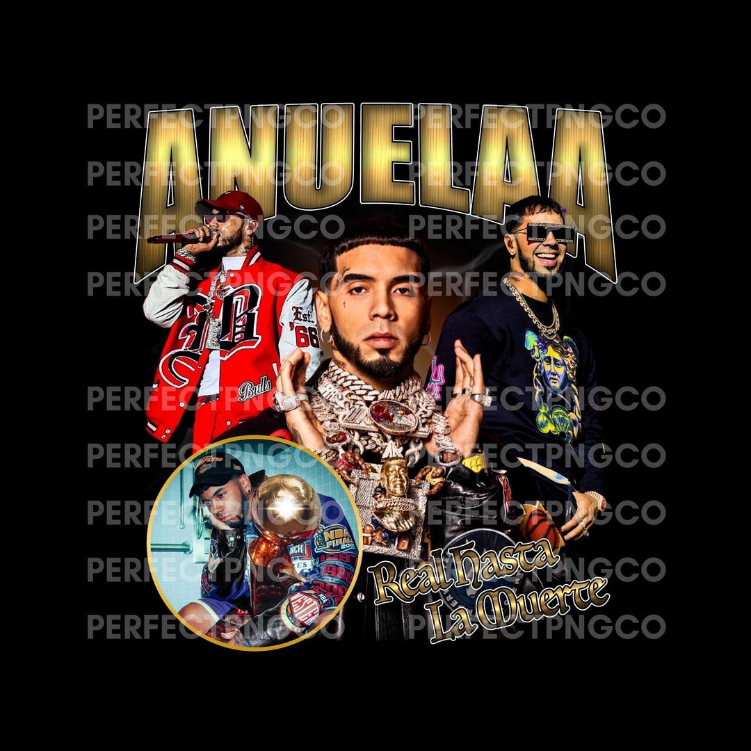 Anuel Aa Png T Shirt Design PNG Instant Download 300 Dpi - Etsy