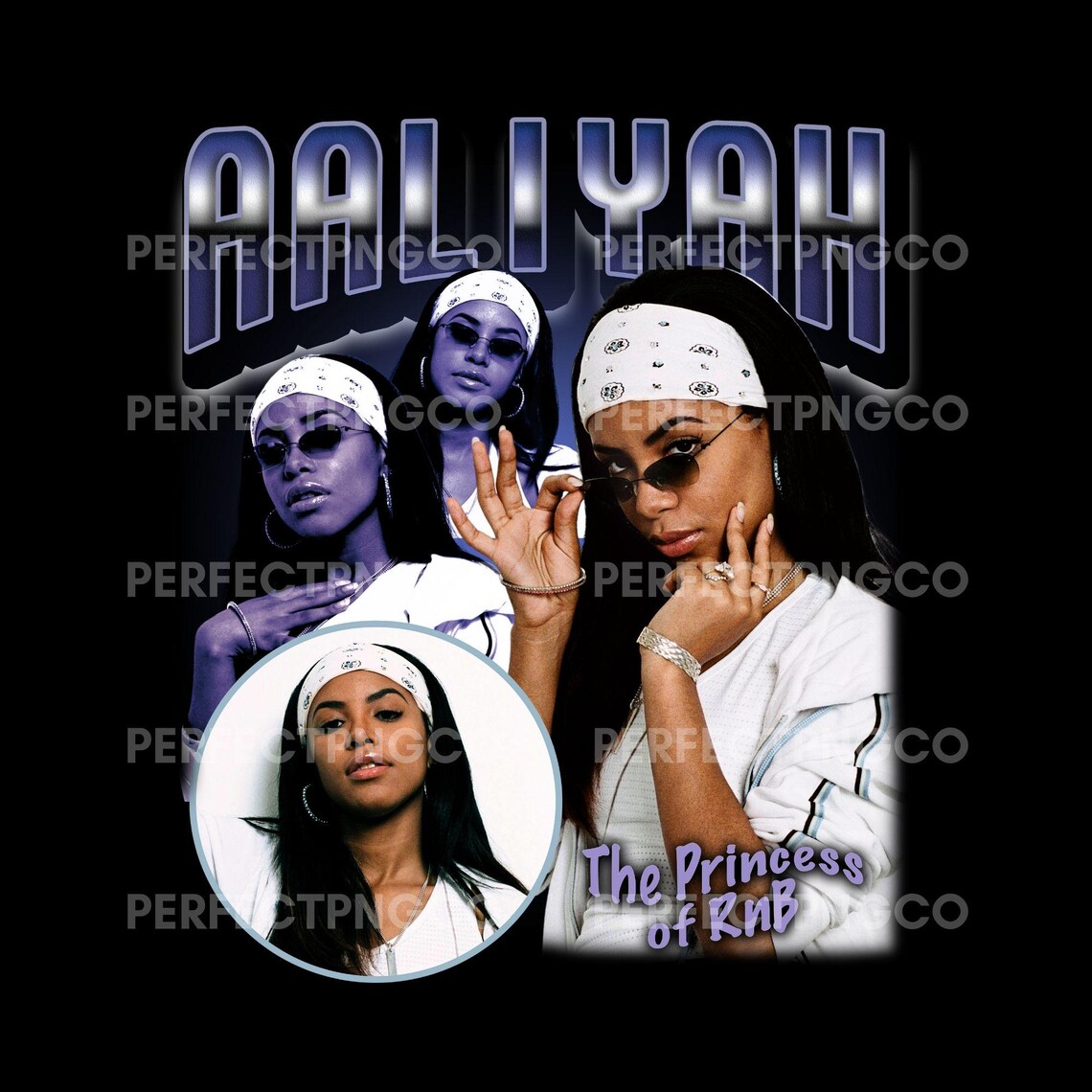 Aaliyah T Shirt Design PNG Instant Download( Digital Download ) - Etsy