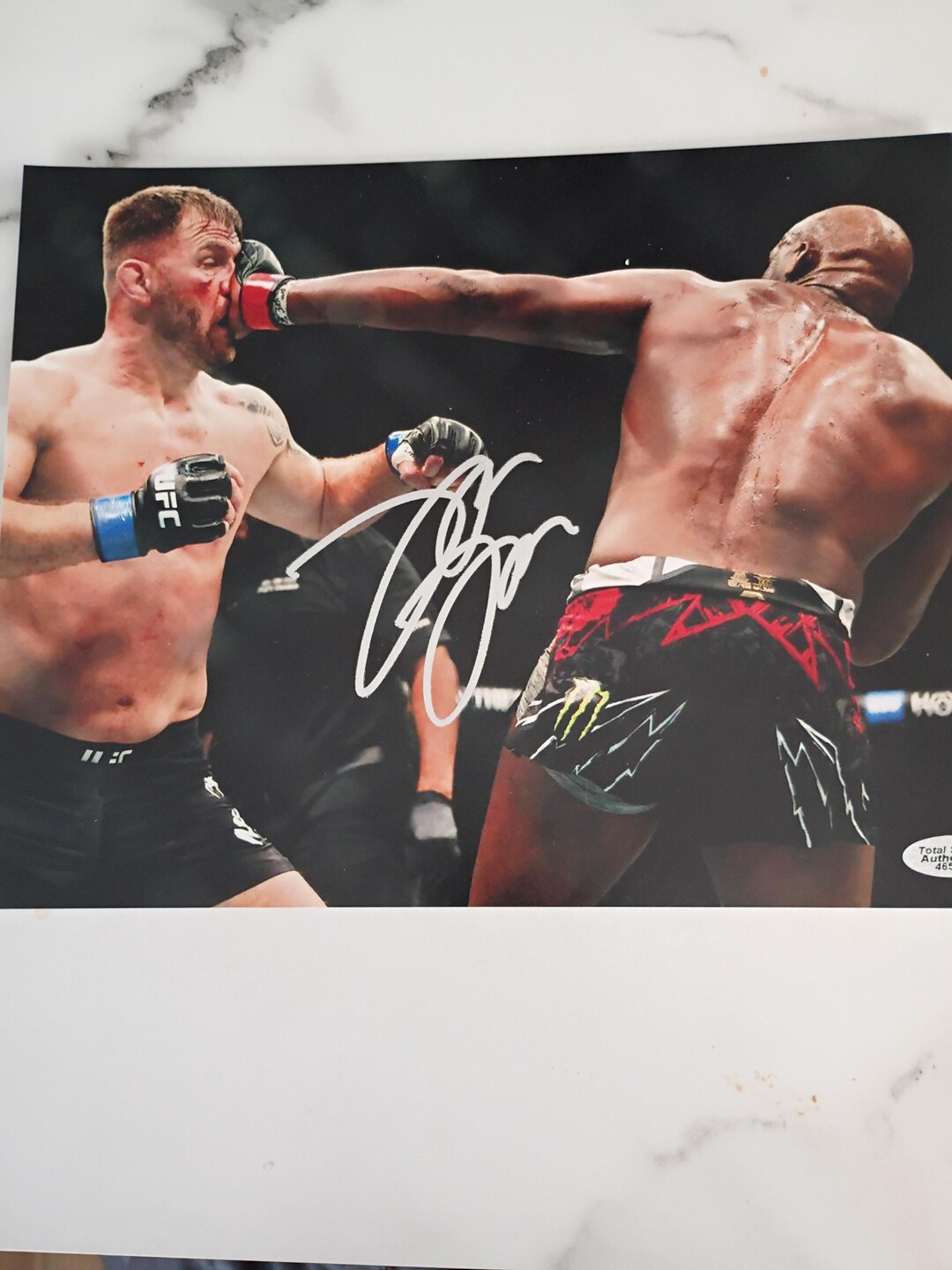 Jon Jones UFC Signed 8x10 Signed Photo With COA. - Etsy