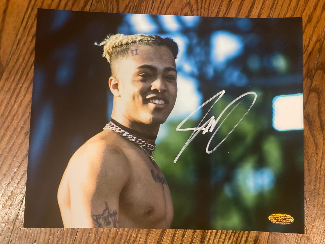Xxxtentacion Hip Hop Signed 8x10 Signed Photo With COA. - Etsy Canada