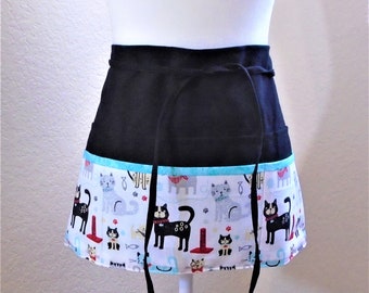 Apron With Pockets/teacher Apron/utility Apron/vendor Apron/waist Apron ...