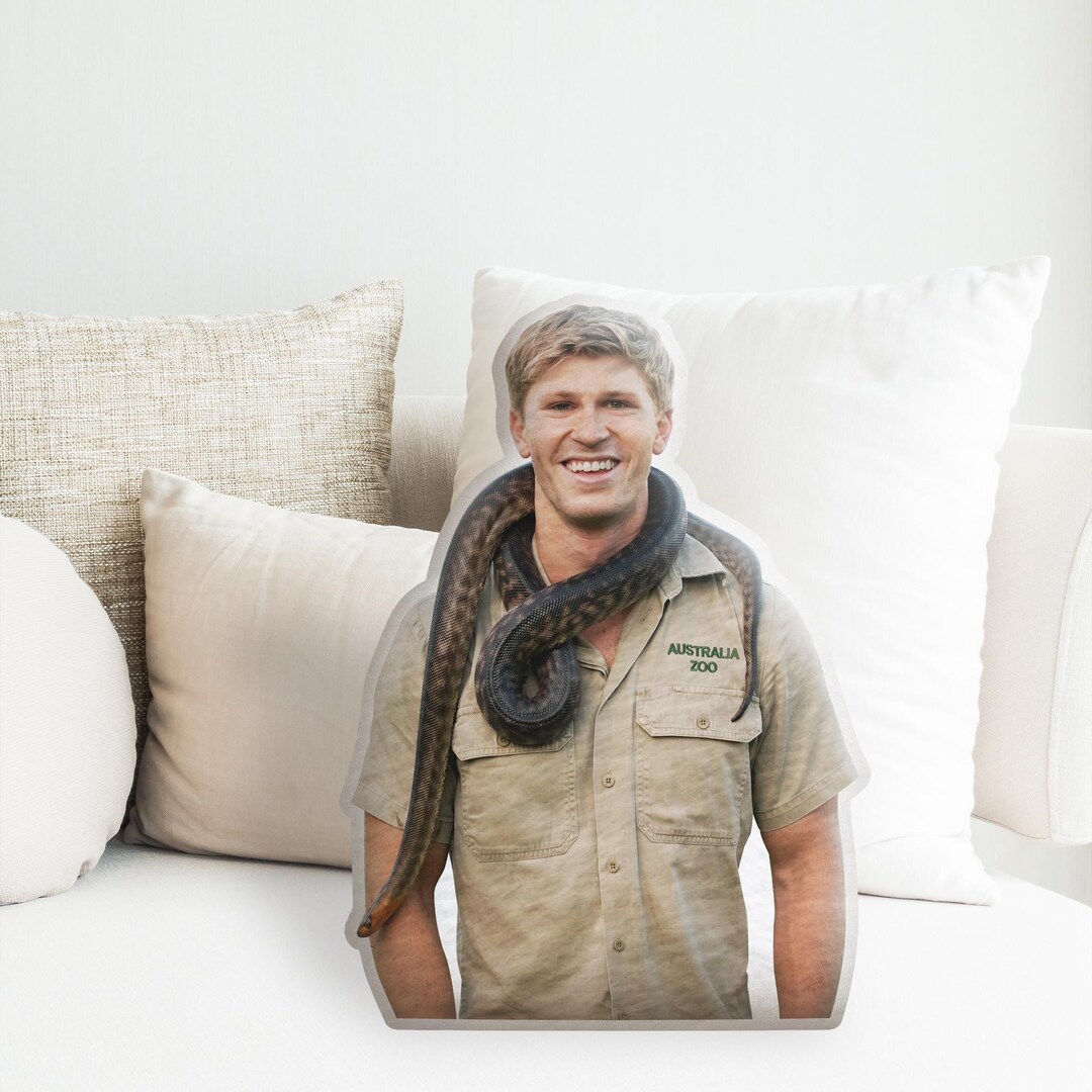 Robert Irwin Face Pillows 3D Print Custom Shape Plushie Best Christmas ...