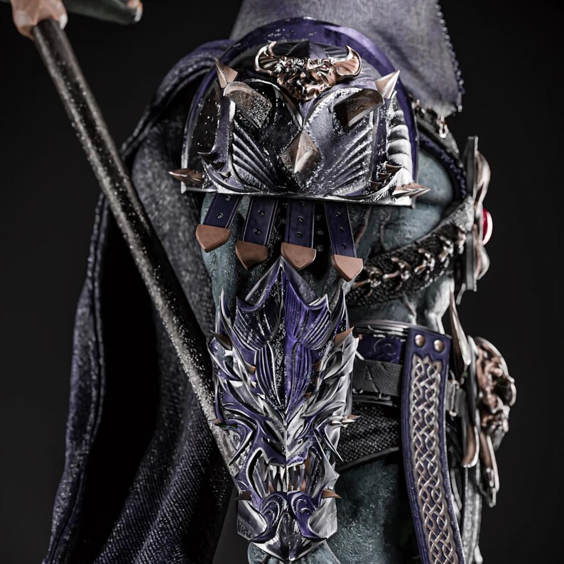 Skeletor Fanart STL Statue | 1/6 Scale | Evil Sorcerer With Staff ...