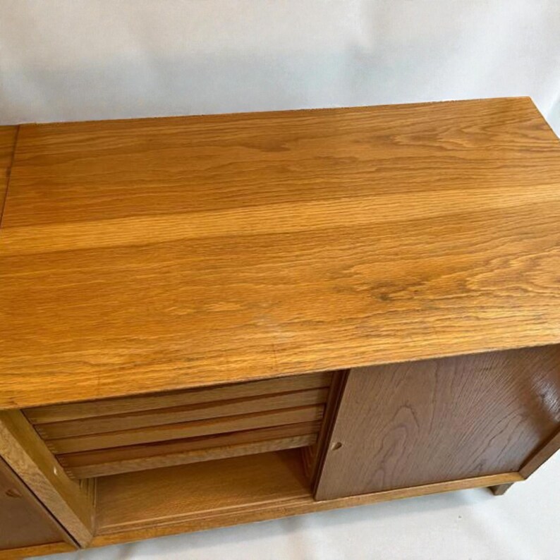 Mid Century Style Modular Shelving Unit, Large Wooden Storage System ...