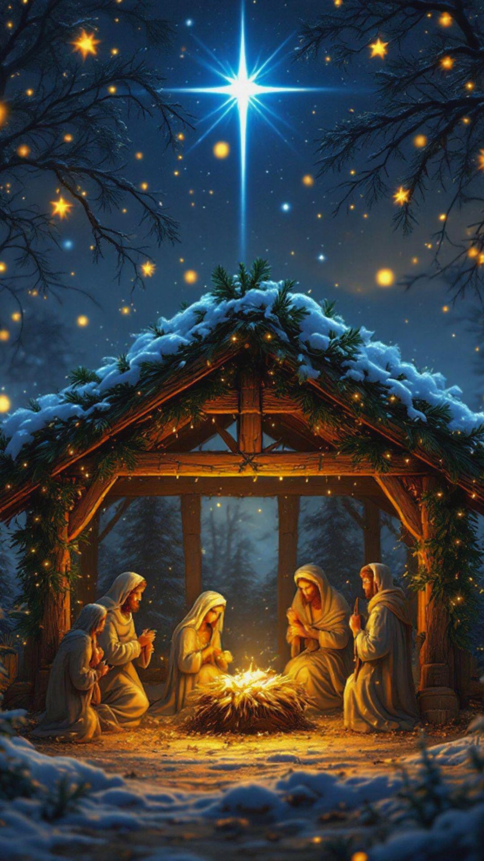 Rustic Christmas Printable Art | Merry Christmas Wall Decor | Instant ...