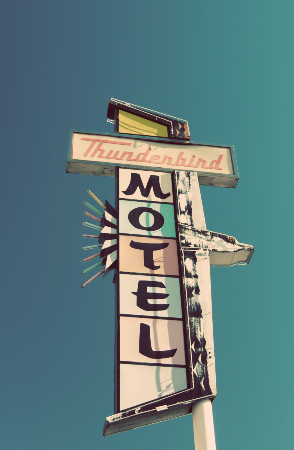 Retro Motel Sign, Retro Sign Photo, Retro Sign Canvas, Retro Sign Print ...