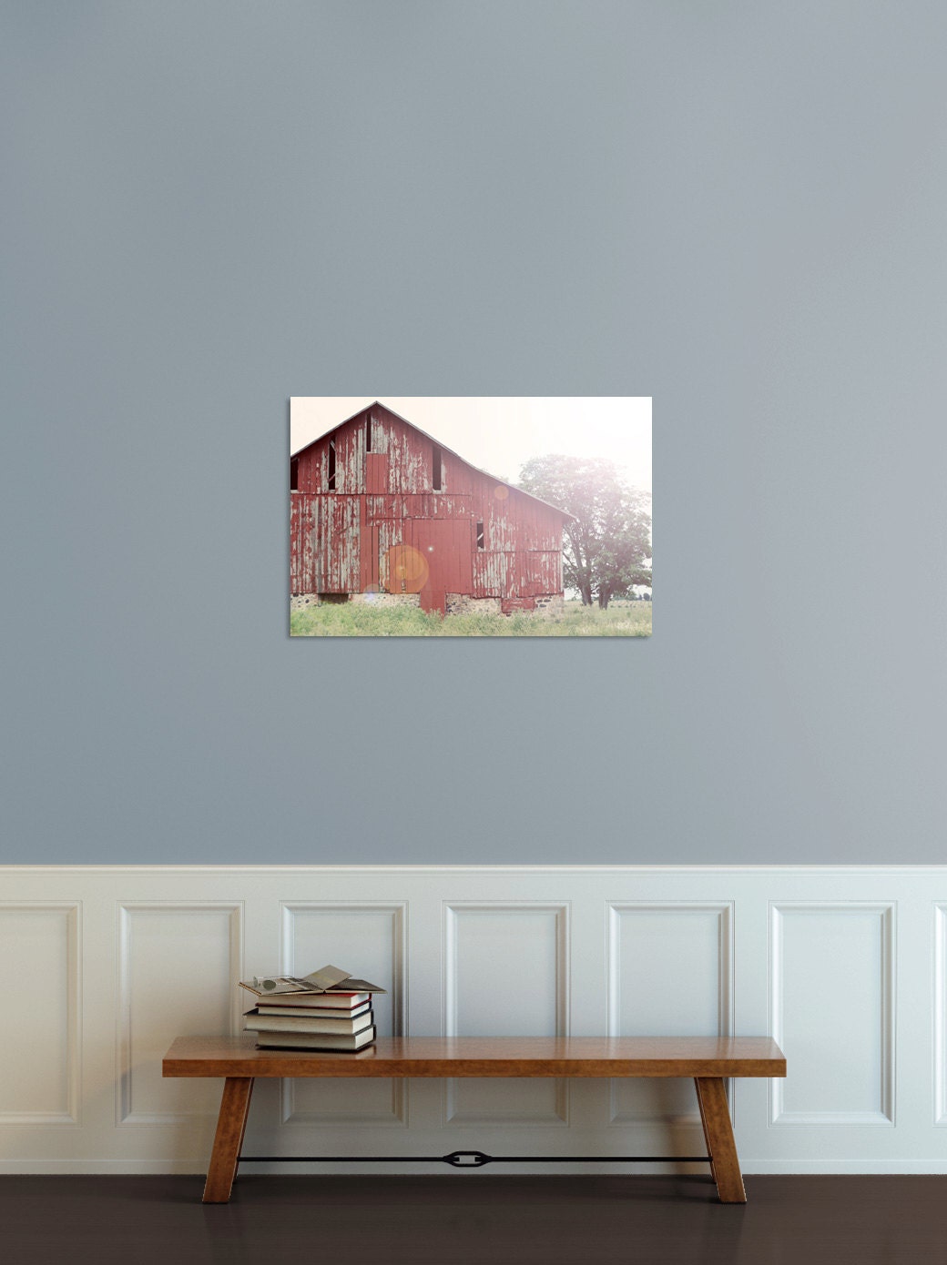 Red Barn Photo Red Barn Print Barn Canvas Oversized Print - Etsy