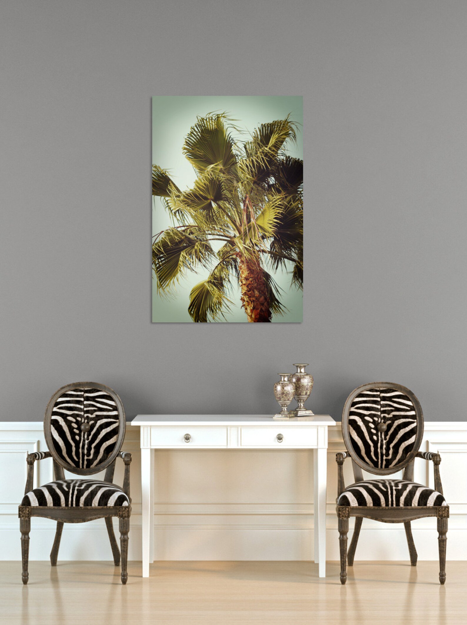 Palm Tree Print, Palm Tree Canvas, Tropical Photo, Southern California ...