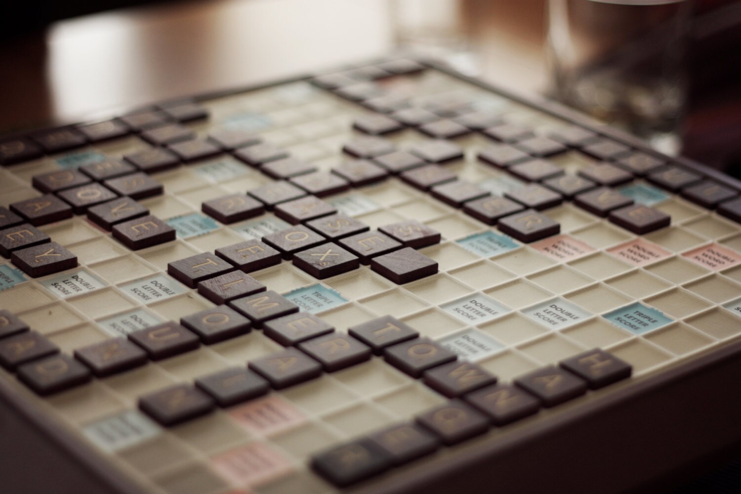 Scrabble Print, Scrabble Canvas, Scrabble Photo, Board Game Photo - Etsy