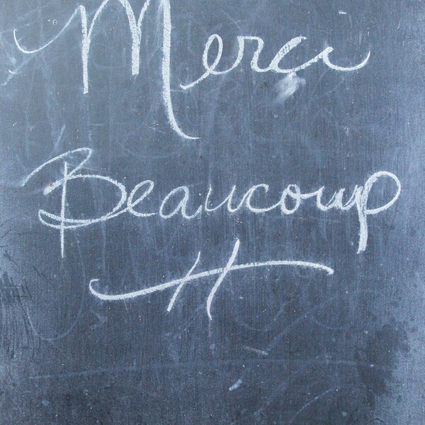 Merci Beaucoup - Etsy