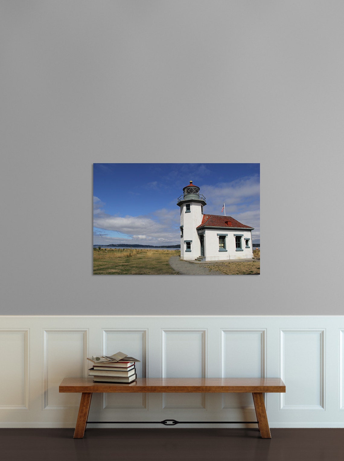 Lighthouse Print Lighthouse Canvas Washington Print - Etsy