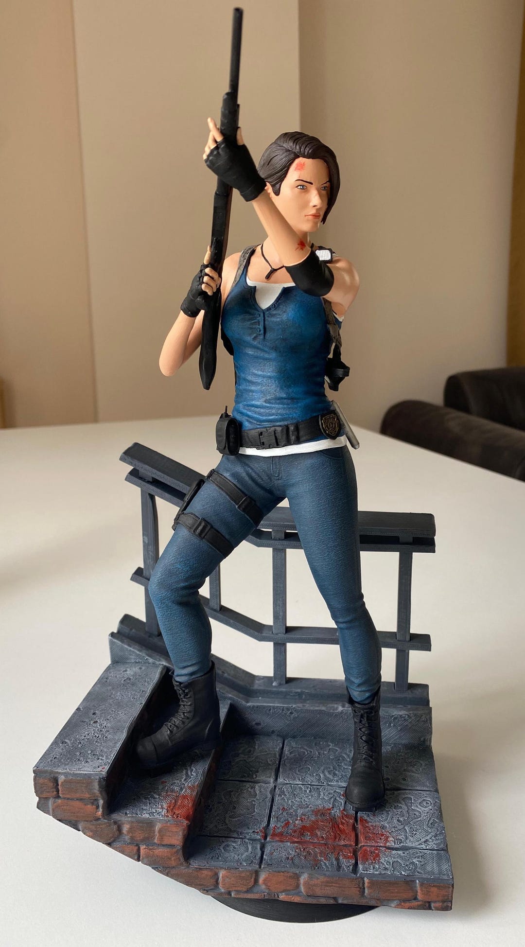 Resident Evil- Jill Valentine -25cm Figure/statue, Sla/pla Resin 3D ...