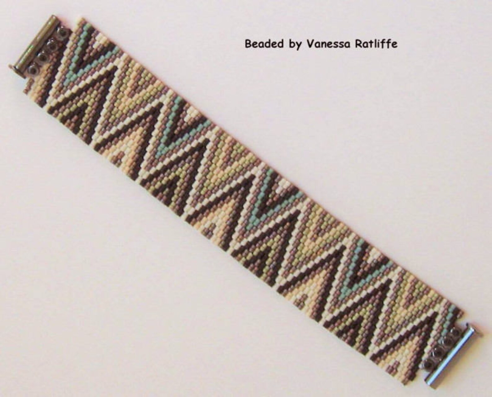 ZIG ZAG 2 DROP - Peyote Stitch Even Count Beading Pattern - Etsy Canada