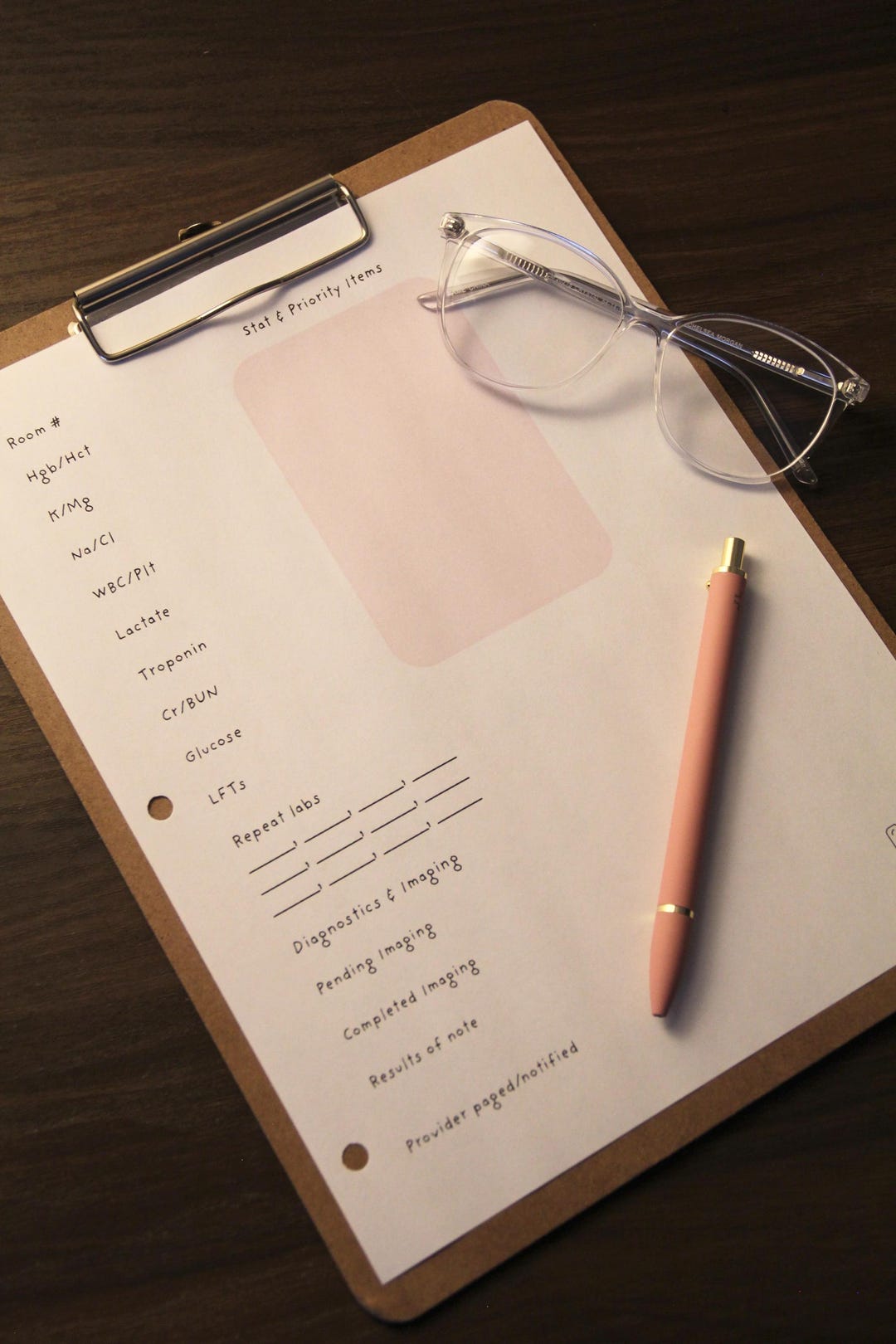 Labs & Diagnostics Follow-up Sheet | Nursing Printable | Patient Results Tracker | RN Workflow ...