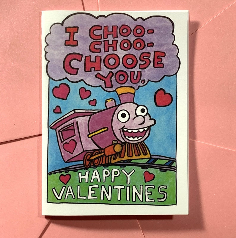 The Simpsons I Choo-choo-choose You and Let's Bee Friends Valentines ...