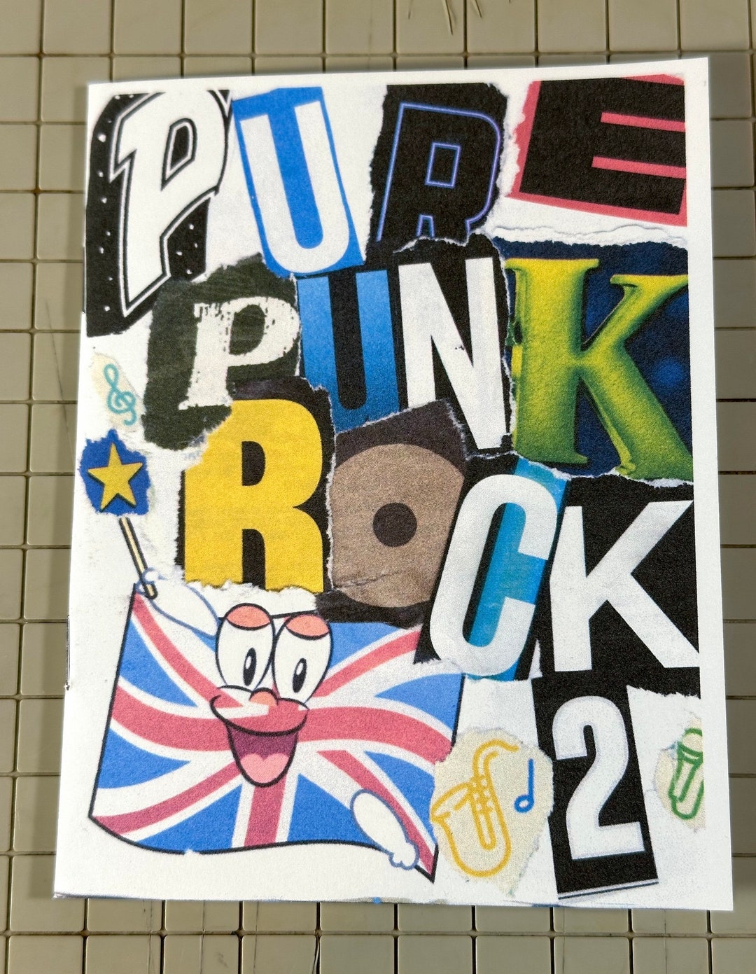 Pure Punk Rock #2 --punk Rock Collage Zine - Etsy