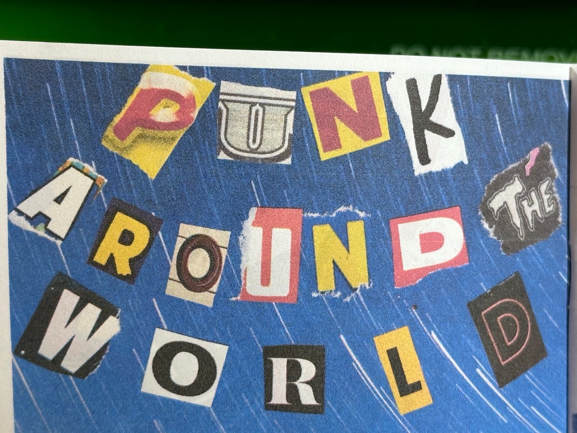 Pure Punk Rock #3 Punk Rock Collage Zine - Etsy
