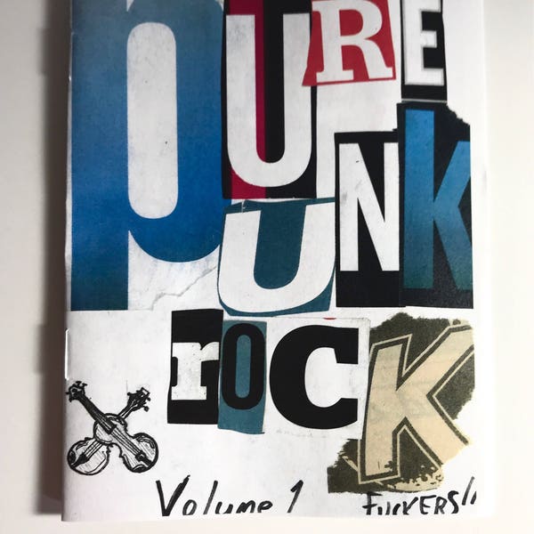 Punk Zine - Etsy