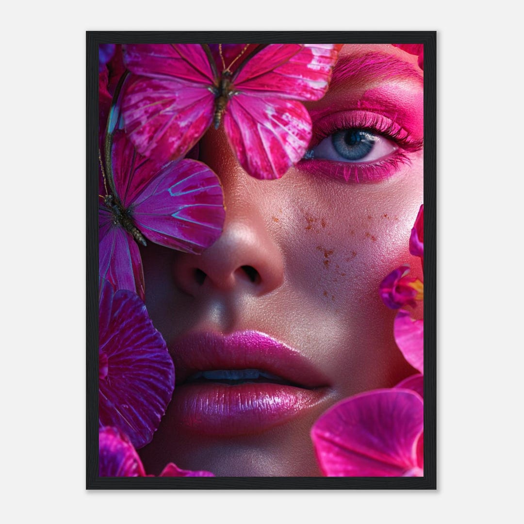 Matte Paper Wooden Framed Poster 30x40 Cm / 12x16″ - Etsy