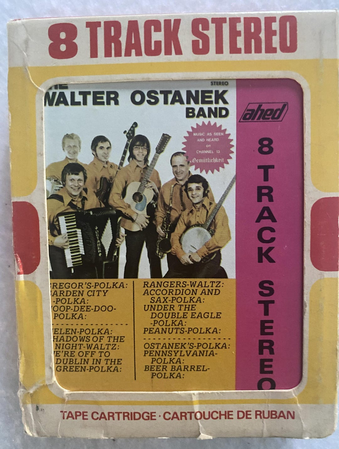 8-track: the Walter Ostanek Band (1970's) - Etsy