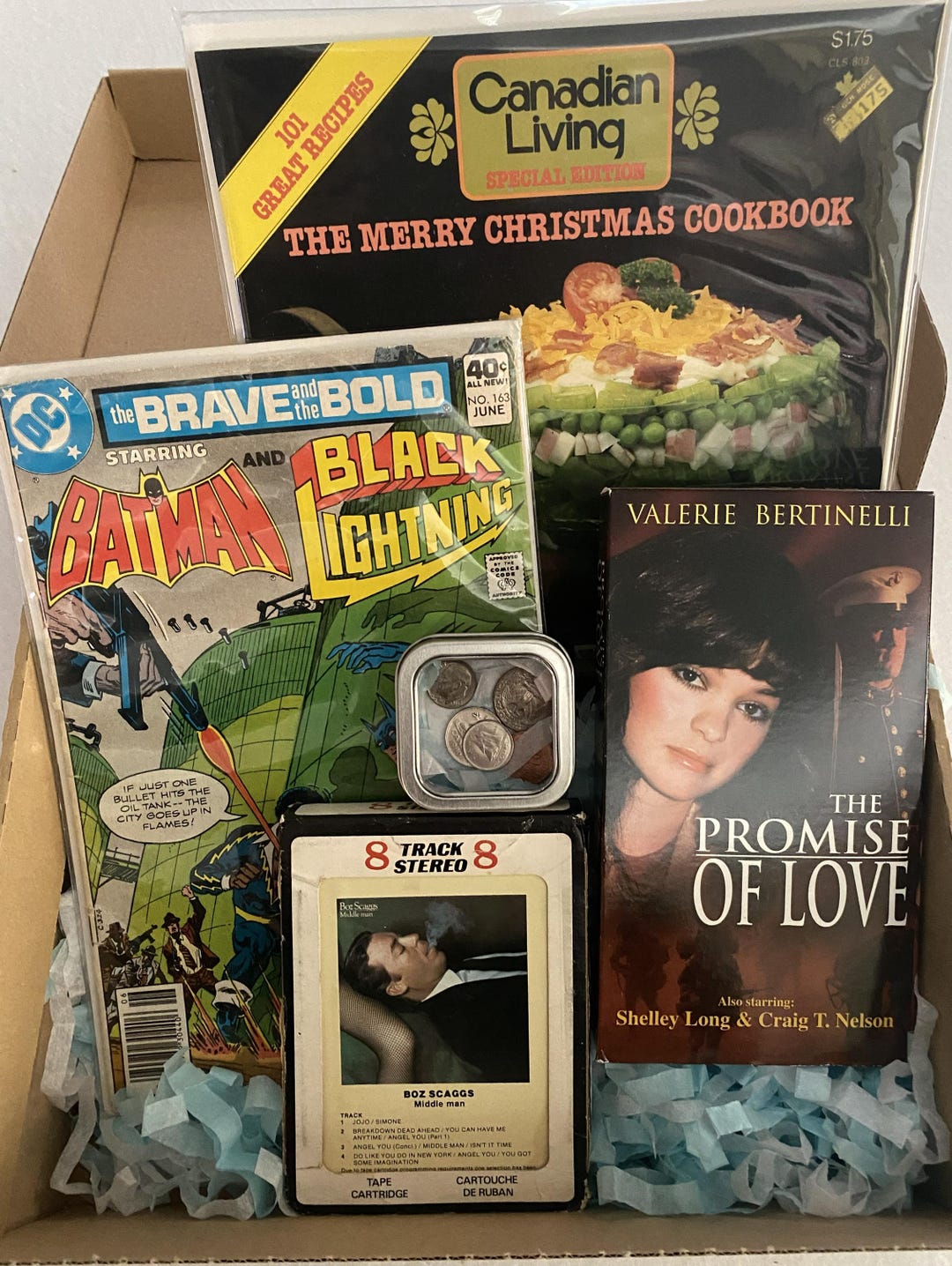 1980 Vintage Collector’s Box: Canadian Living Christmas Cookbook, VHS ...