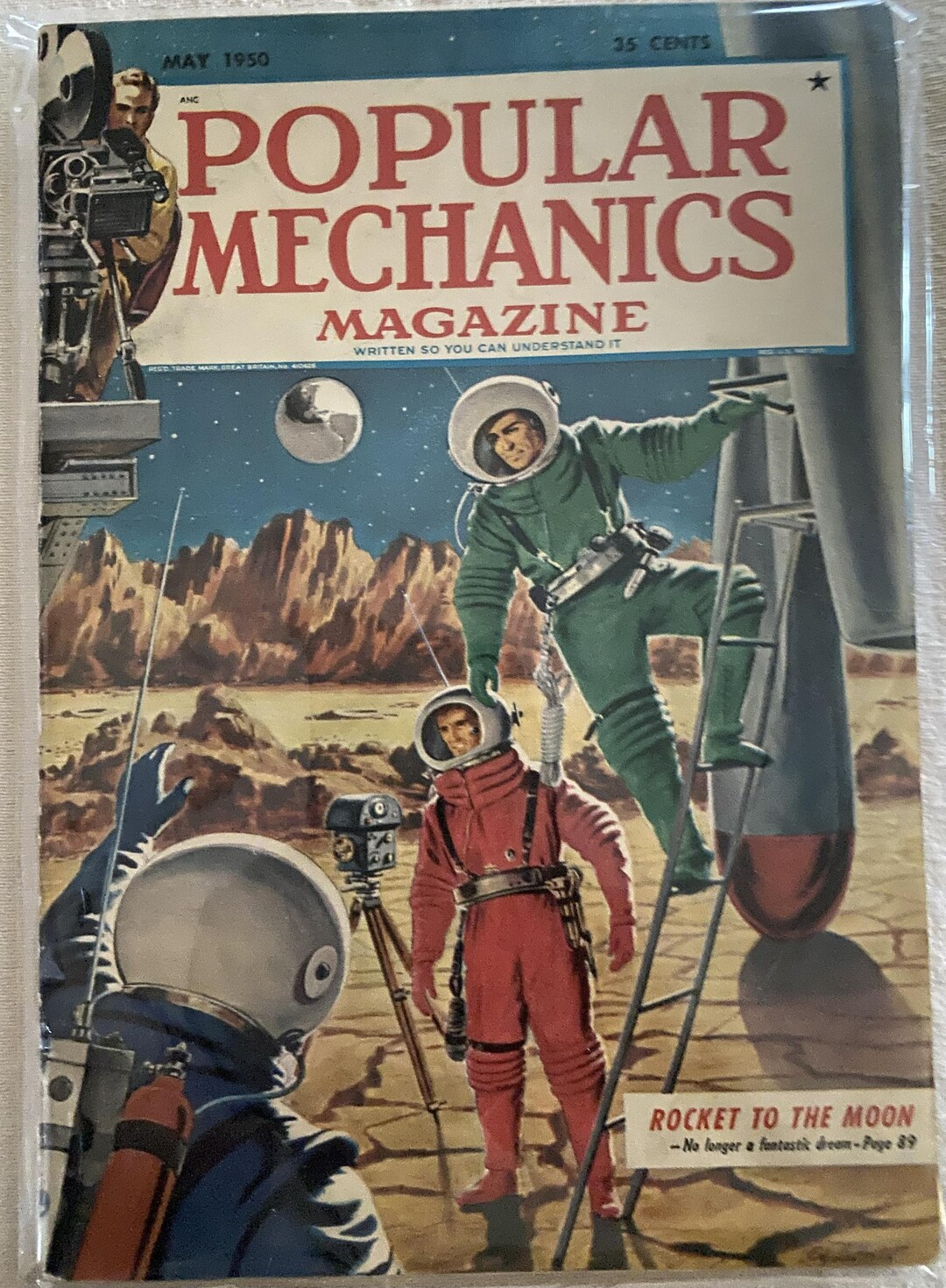 1950 Popular Mechanics Magazine – Vintage Innovation & DIY Collectible ...