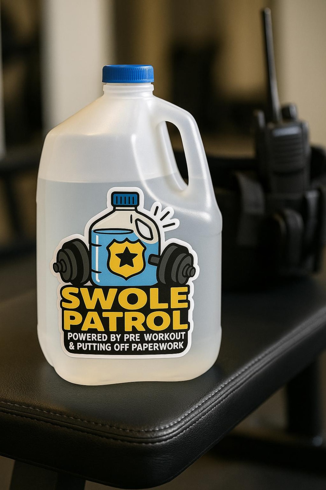 Swole Patrol Police Workout Sticker – Funny Gym Cop Gift - Etsy