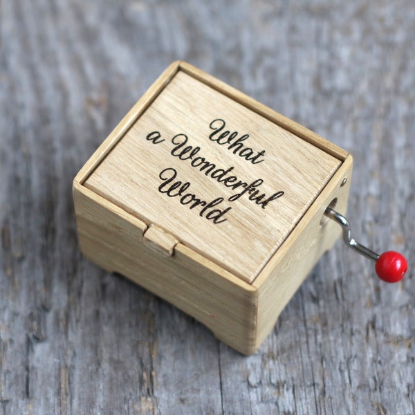 Hand Crank Music Box - Etsy