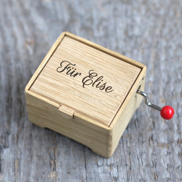 Hand Crank Music Box - Etsy