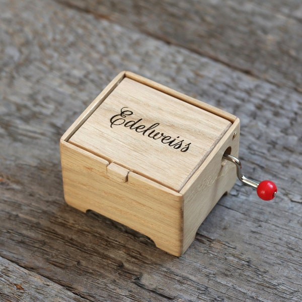 Edelweiss Music Box - Etsy