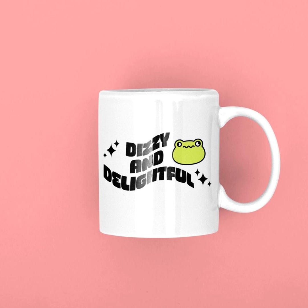 POTS Syndrome Mug · Dizzy and Delightful Frog ·funny Chronic Illness ...
