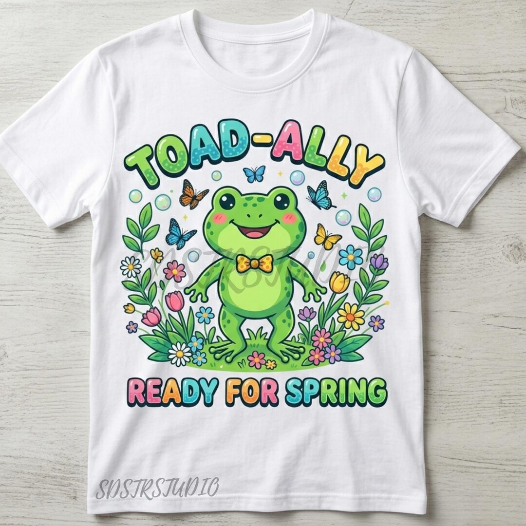 We Are Toad-ally Ready for Spring | Frog Get Ready for Spring |spring ...