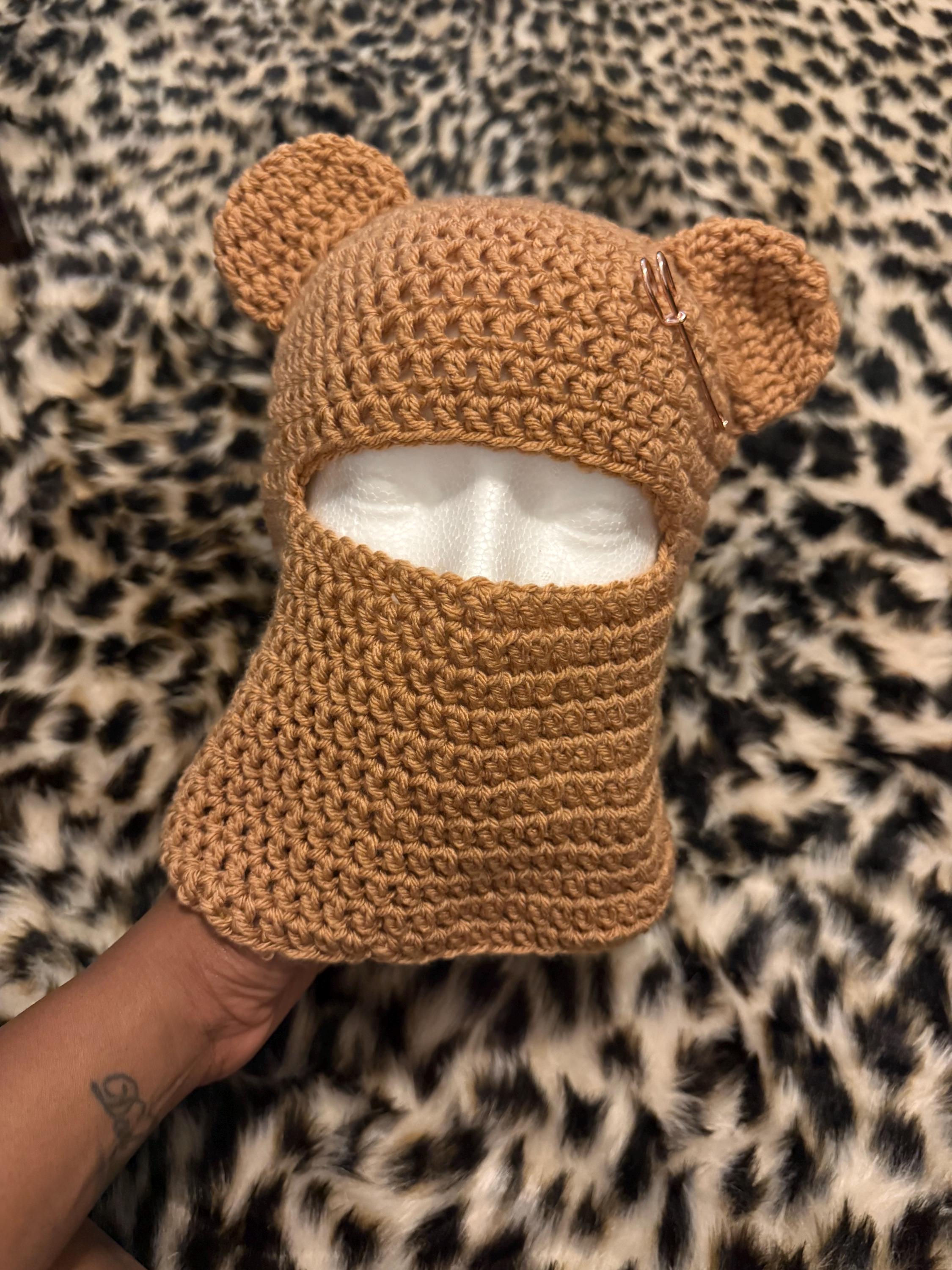 Teddy Bear Ski Mask - Etsy