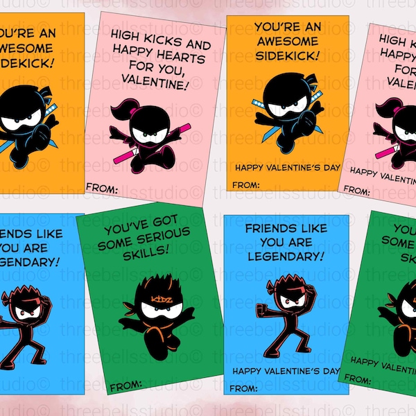 Ninja Valentine - Etsy