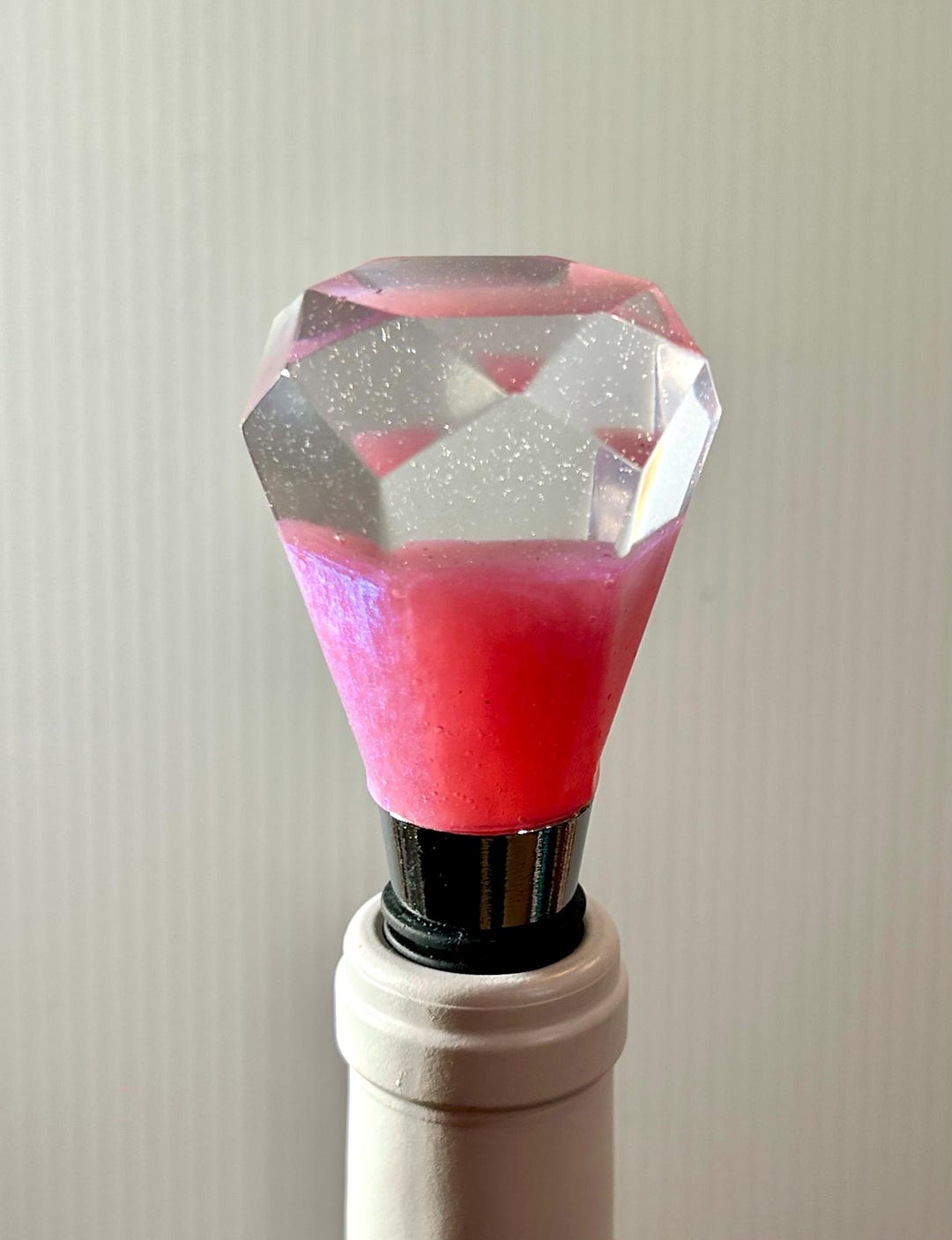 Handmade Bottle Stoppers | One of a Kind Epoxy Stopper | Gift for Wine ...