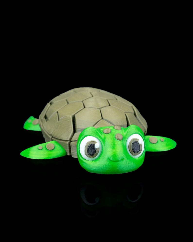 Flexi Myrtle the Turtle (pure Joy) - Etsy