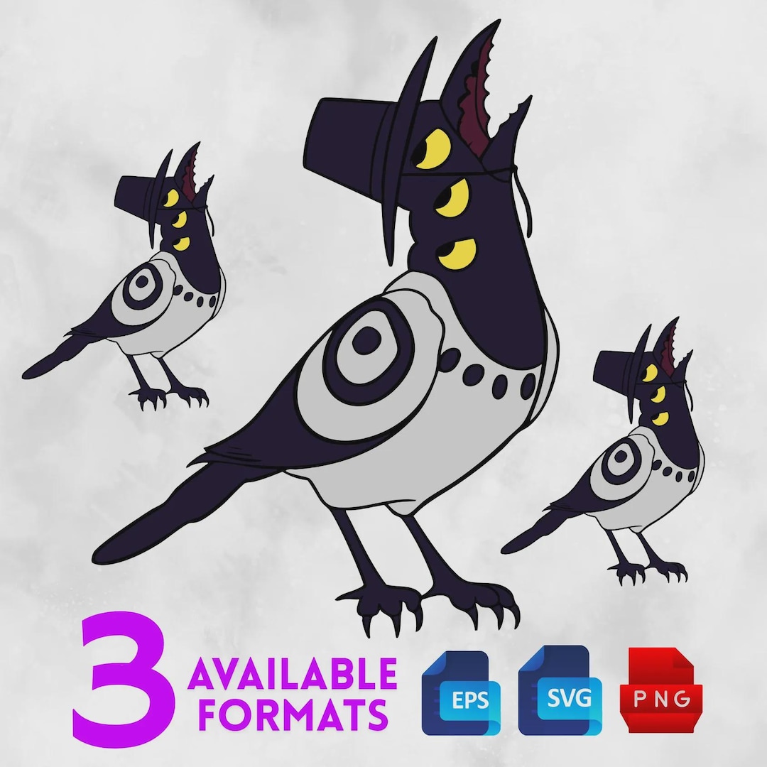 Kpop Demon Hunters Sussie Magpie SVG PNG EPS | Cute Kpop Clipart ...