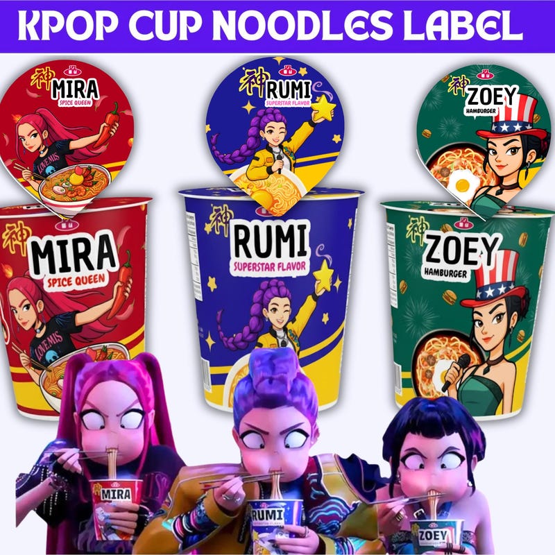 Ramen Canva Template - Etsy