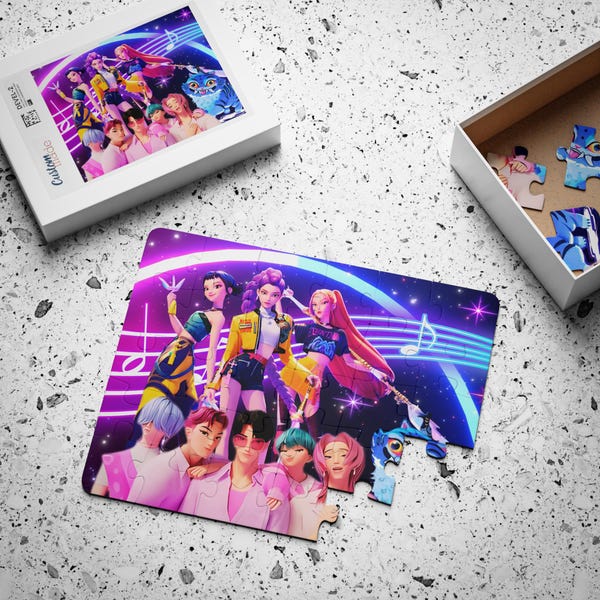 Kpop Demon Hunters Puzzle - Etsy
