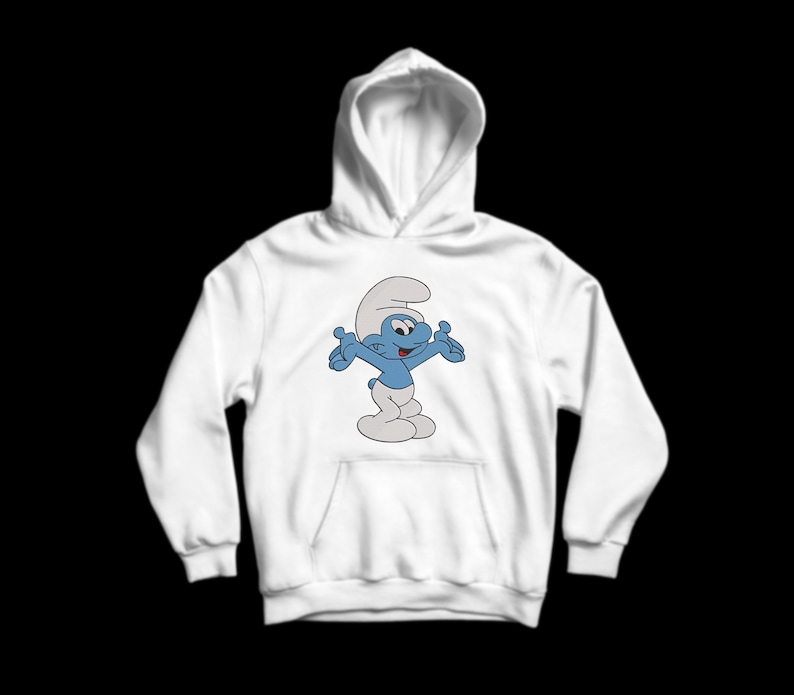 Smurf Machine Embroidery Design – Cartoon Character Stitch, 7 Sizes ...