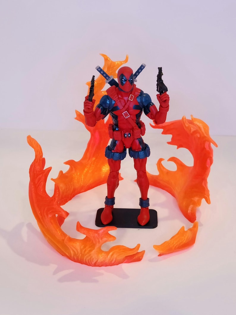 Fire Effect Set for Action Figures and Miniatures (1:12 Scale and Lower ...