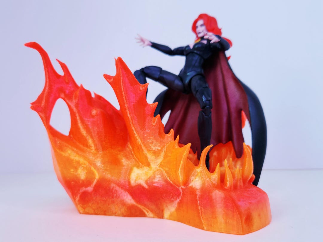 1:12 Scale Fire Effect Figure Stand for Action Figures - Etsy