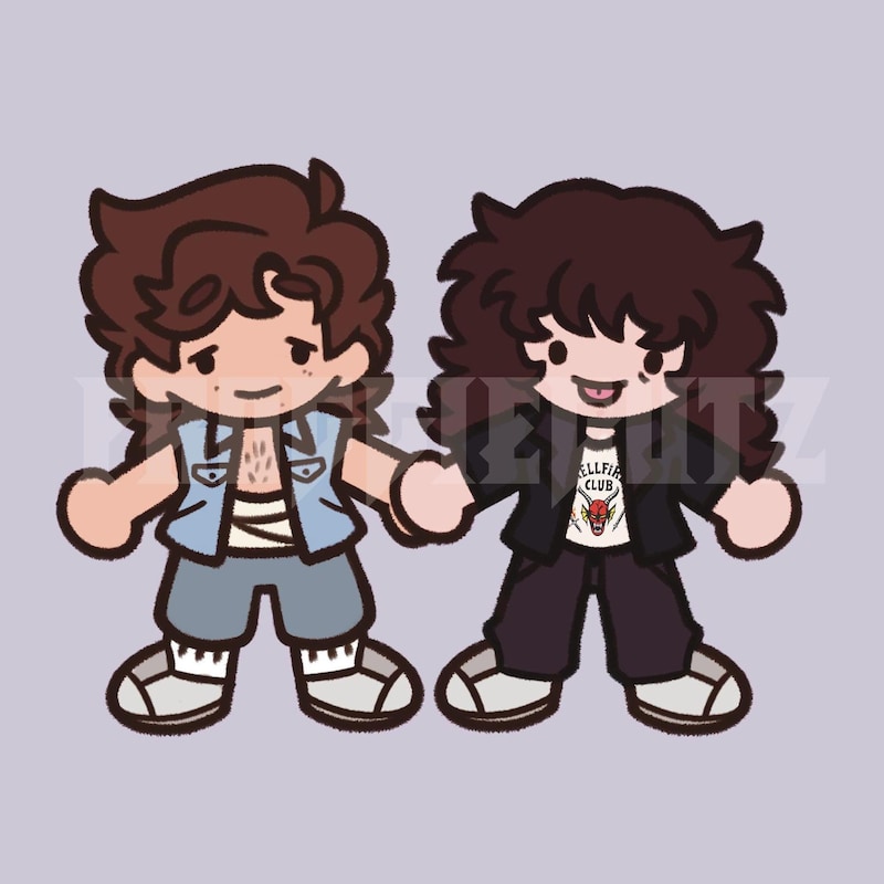 Strangers Things Chibi - Etsy