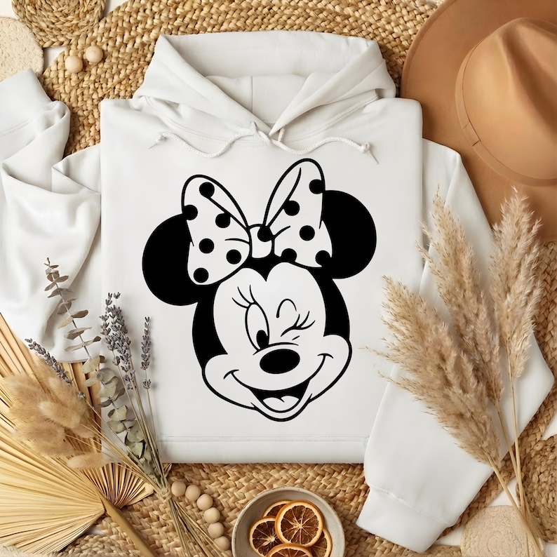 Minnie Mouse Head SVG Bundle, Cricut & Silhouette Files - Etsy