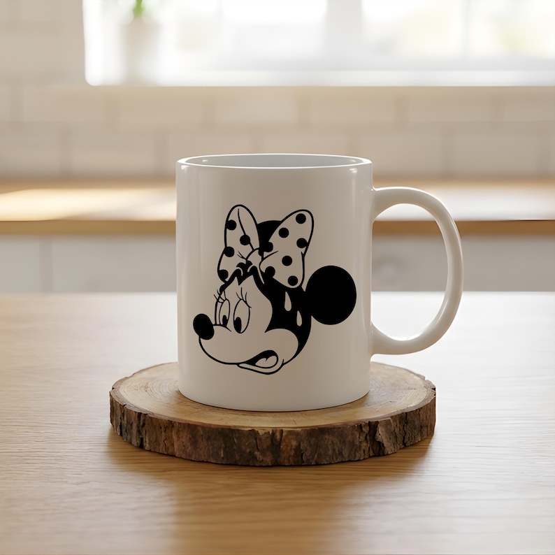 Minnie Mouse Head SVG Bundle, Cricut & Silhouette Files - Etsy