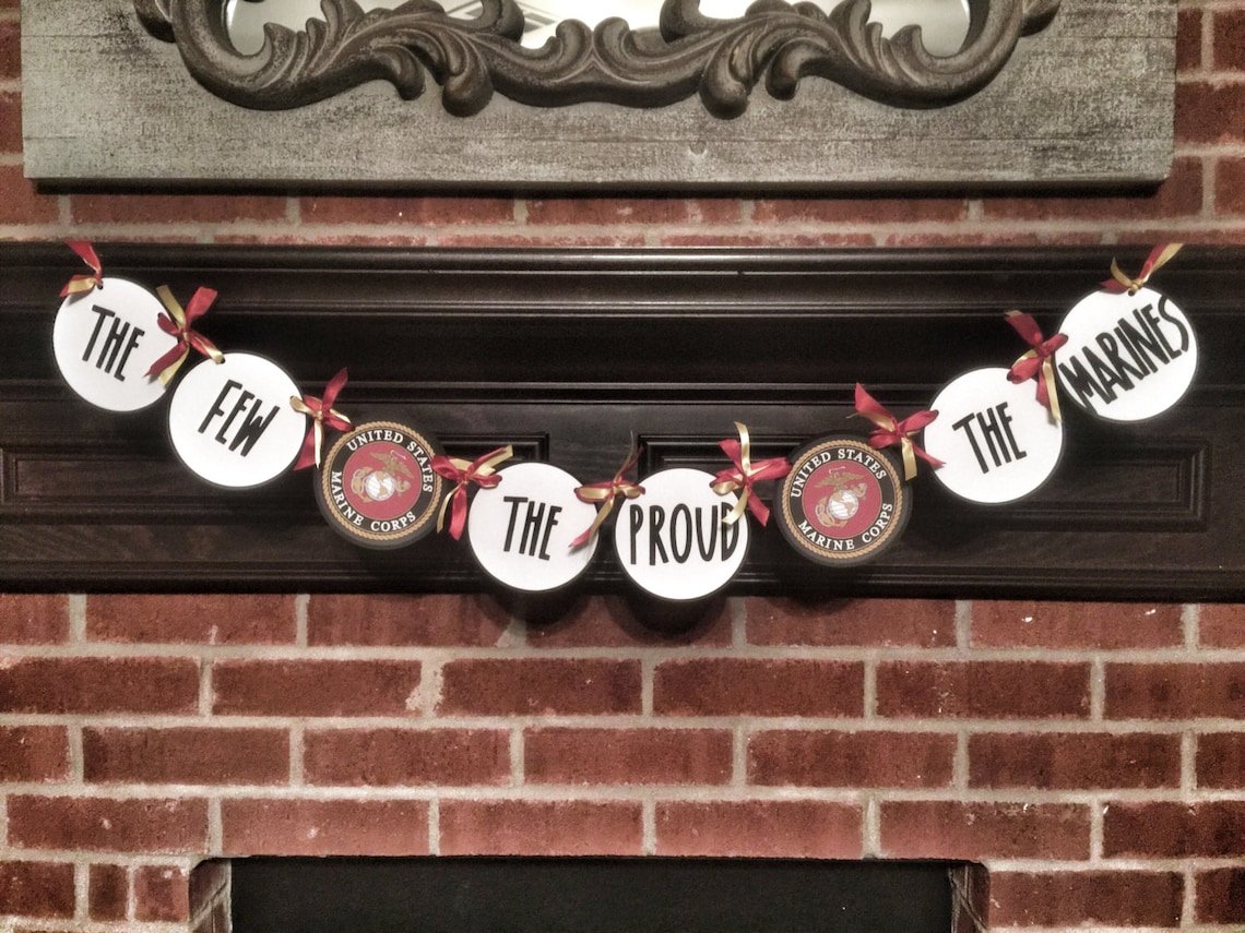 Marine Party Banner Graduation Send Off Welcome Home | Etsy